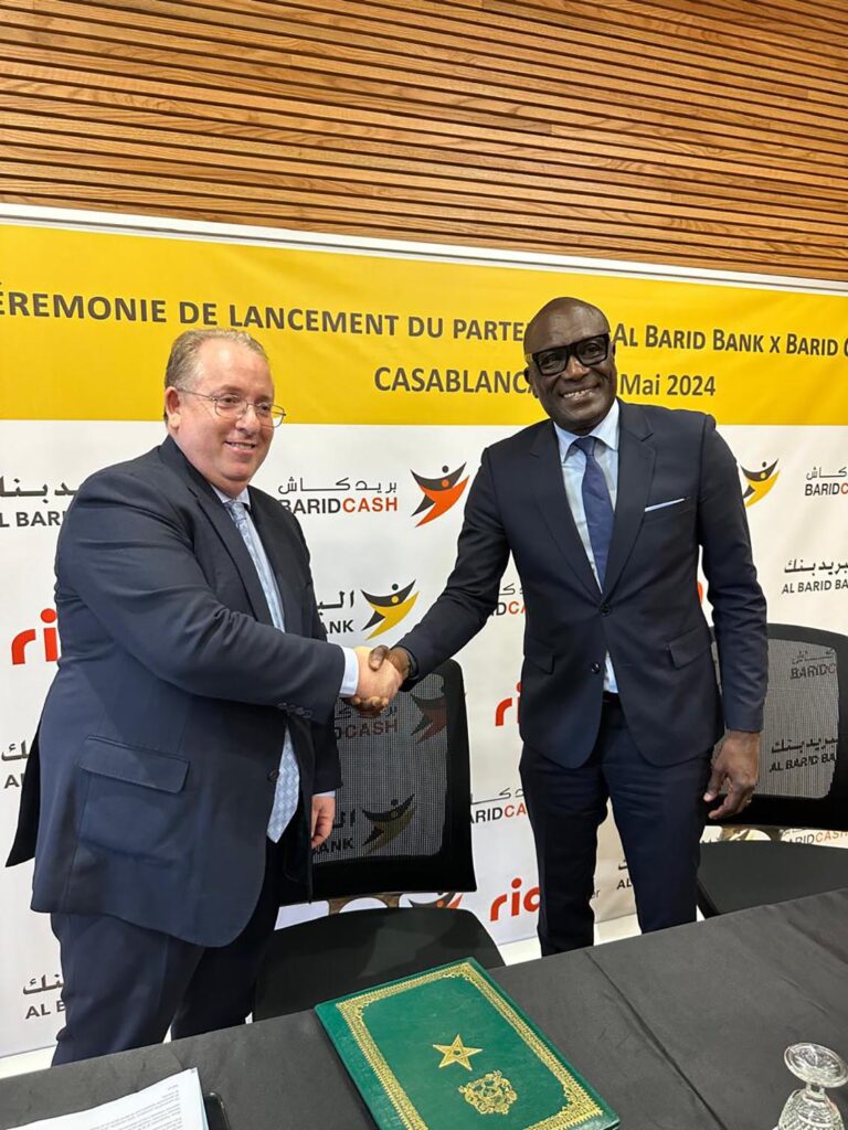 Al Barid Bank et sa filiale Barid Cash s'associent avec Ria Money ...
