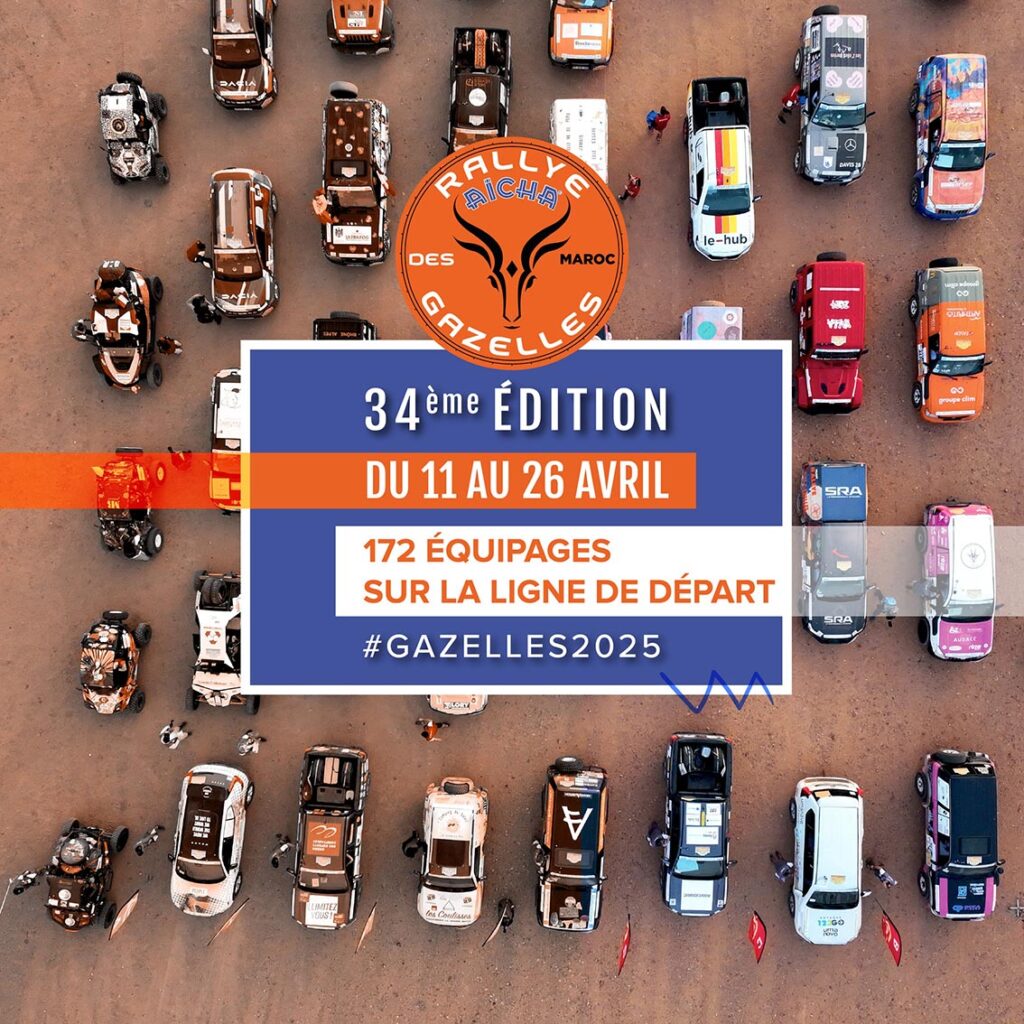 Rallye Aïcha des Gazelles du Maroc 2025 Top départ de la 34ème édition ...
